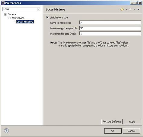 java can i restore the files that i have deleted in eclipse stack