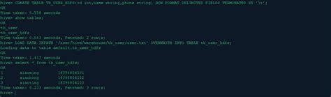 hive 02 、数据仓库hive的基本使用 helloworld开发者社区