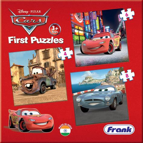 Buy Frank Disney Pixar Cars First Puzzles A Set Of 3 Jigsaw Puzzle