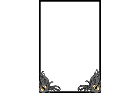 Potrait Frame Tentacle Monster Lineart Graphic By Arief Sapta Adjie · Creative Fabrica