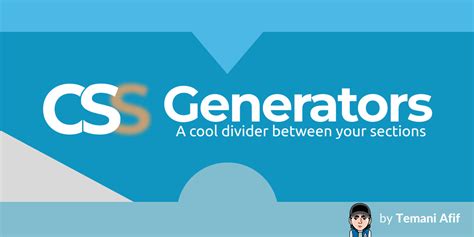 css generators section divider