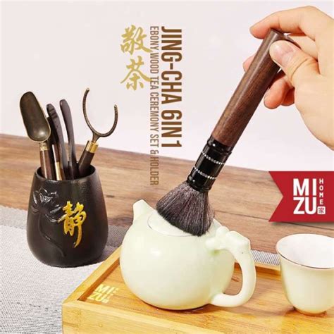 Promo Mizu Jing Cha 6in1 Tea Ceremony Set Aksesoris Kung Fu Teh Upacara
