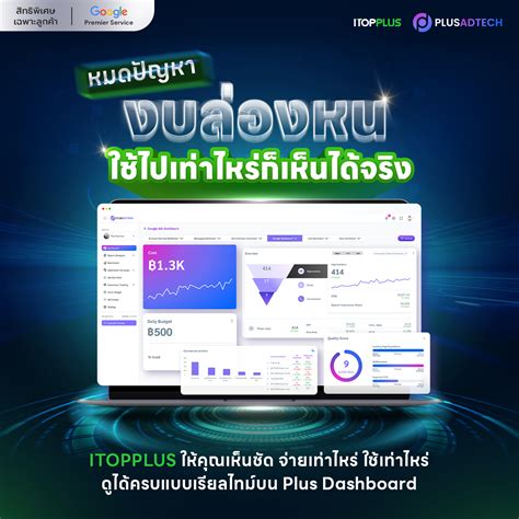 Itopplus ใช้งบไปเท่าไหร่ ใช้ไปกับแคมเปญอะไร ก็ให้คุณเห็นได้ชัดแบบ