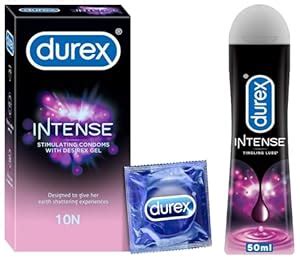 Durex Lube Intense Lubricant Gel For Men And Women 50ml Water Based
