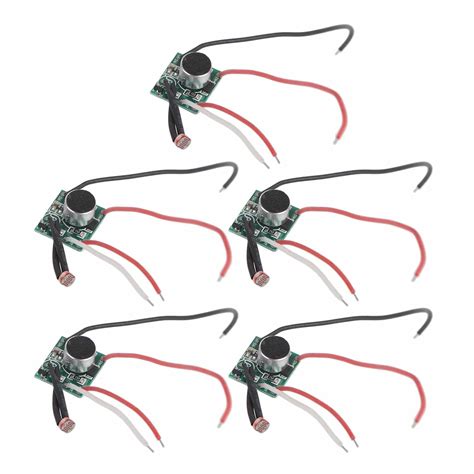 Piezoelectric Vibration Tapping Sensor Module 5pcs Vibration Switch Sensor Module Sound Control