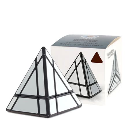 Cubo Rubik Shengshou Pyraminx Mirror 2x2 Tower Jing Espej Rubikexpress