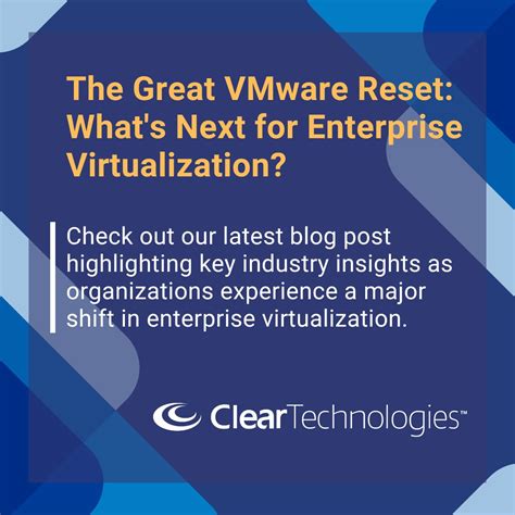 clear technologies on linkedin enterpriseit virtualization vmware