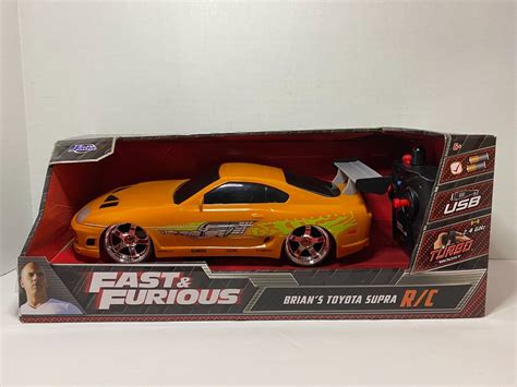 Fast And Furious Brians Toyota Supra Radio Remote Control Rc Rc 116