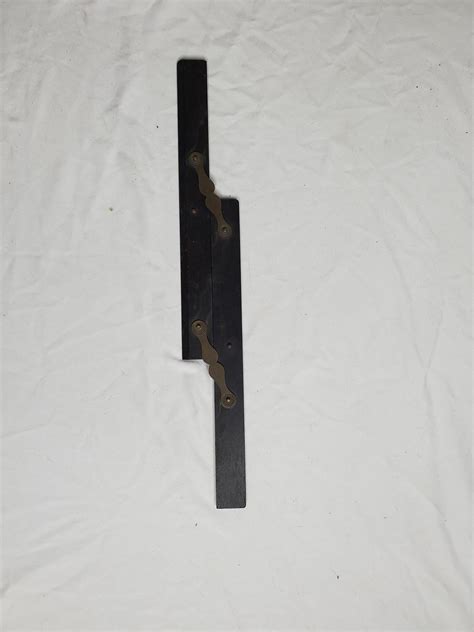 Swiveling Brass And Wood Contraption ~9×2 Inches Rwhatisthisthing
