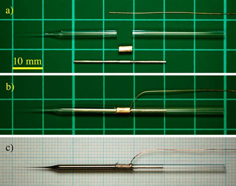 Assembly Of Capillary A Parts Of The Capillary Before Assembly B