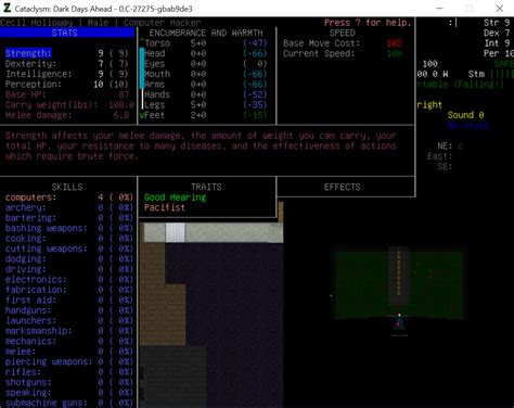 Weather Coldness Is Bugged · Issue 23502 · Cleverravencataclysm Dda · Github