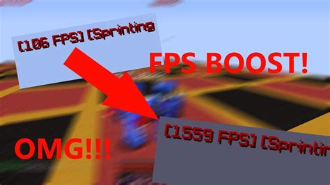 MINECRAFT FPS BOOST TUTORIAL FPS YouTube