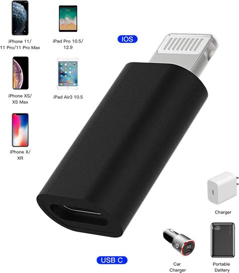 Usb C Female To Lightning Male Adapter Tempero Systems Shopping