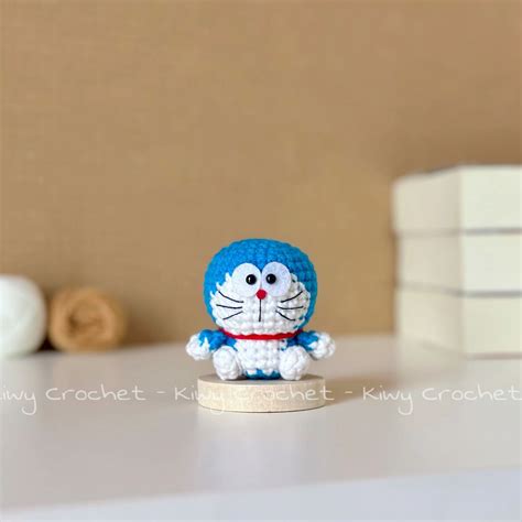 Crochet Mini Doraemon Amigurumi Kiwy Crochet Doraemon Crochet