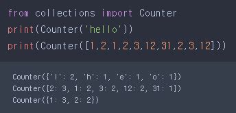 Python From Collections Import Counter
