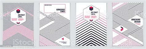 최소한의 전단지 소책자 연례 보고서는 템플릿을 다룹니다 웹 상거래 또는 이벤트 벡터 그래픽 디자인 템플릿 세트입니다 최소한의