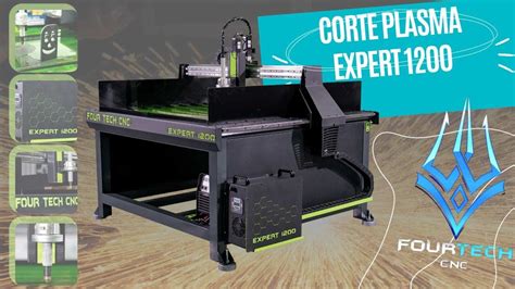 corte plasma cnc expert 1200 da fourtech youtube