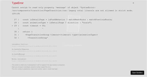 react page transition slide codesandbox