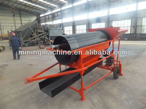 Small Gold Separator Trommel Screen Efficient And Durable