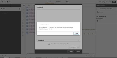 File Size Issue Qliksense Enterprize Version Qlik Community 1649075