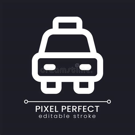 Transfer Pixel Perfect White Linear Ui Icon For Dark Theme Stock Vector Illustration Of Linear