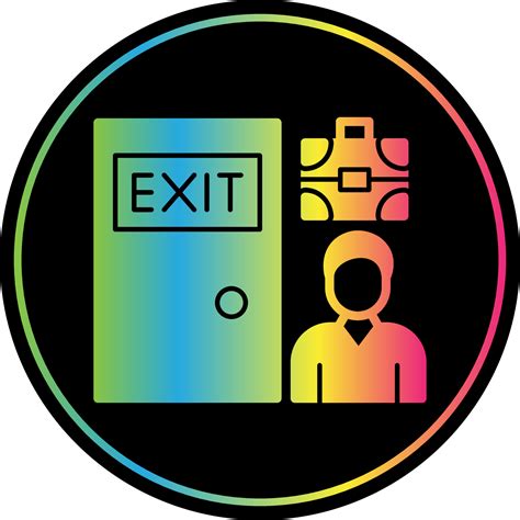 Exit Interview Vector Icon Design Vector Art At Vecteezy