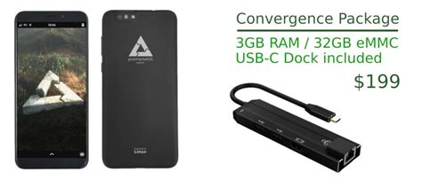 pinephone convergence pack use a 200 linux phone as a desktop pc