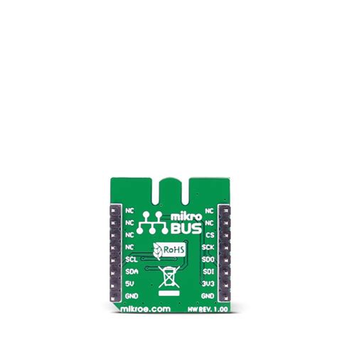 Weather Click — Board With Bosch Bme280 Integrated Environmental Unit