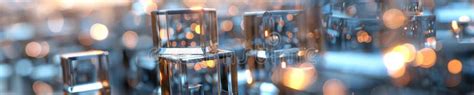 Rotating Glass Cubes In Abstract 3d Animation Loop Stock Illustration