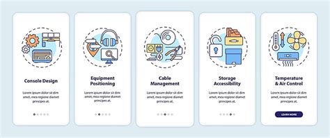 Concepts For Mobile App Page Screen On Onboarding Control Room