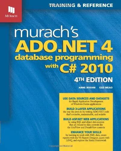 خرید کتاب murach s ado 4 database programming with c 2010 دانلود
