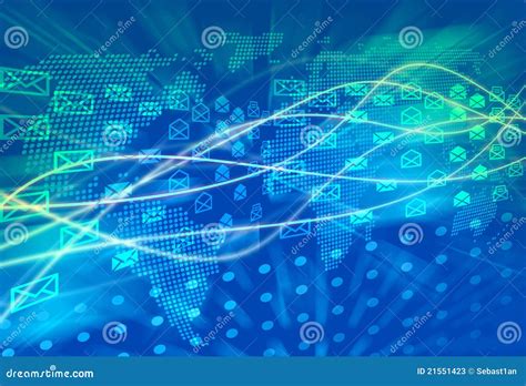 E Mail Background Stock Illustration Illustration Of Look 21551423