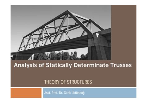 SOLUTION Detailed Explanation On Analysis Of Statically Determinate Trusses Studypool