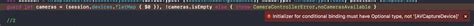 Ios Initializer For Conditional Binding Must Have Optional Type Not