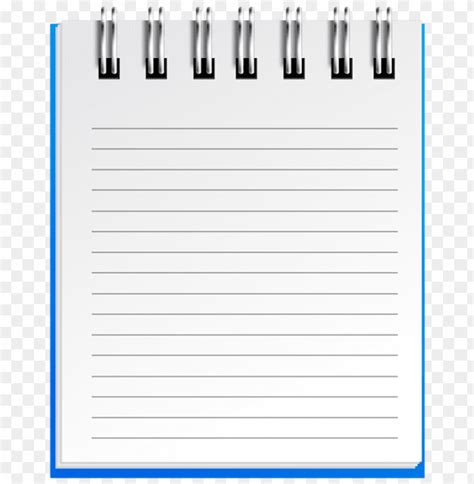 Spiral Notebook Clipart Png Photo 50536 Toppng