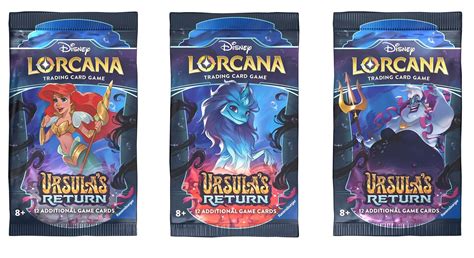 Disney Lorcana Set 4 Revealed By Ravensburger With Ursulas Return