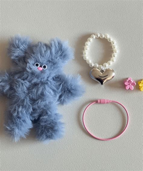 모루인형 만들기 철사 키링 재료 Diy 키트 뽀글이 밍크 15mm 에이블리
