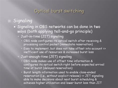 Optical Burst Switching Ppt Download