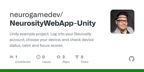 Github Neurogamedev Neurositywebapp Unity Unity Example Project Log Into Your Neurosity