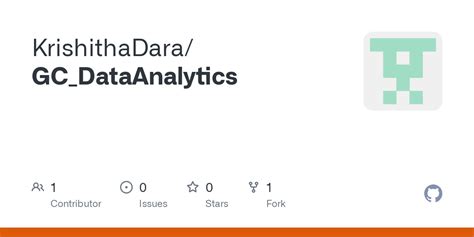 Github Krishithadaragcdataanalytics