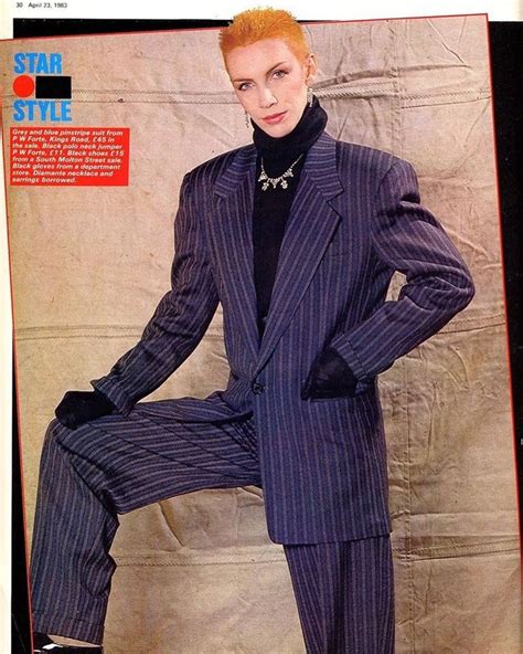 Pin By Elena Karateeva On Annie Lennox 1980s Fashion 1980s Fashion Trends 80s Fashion