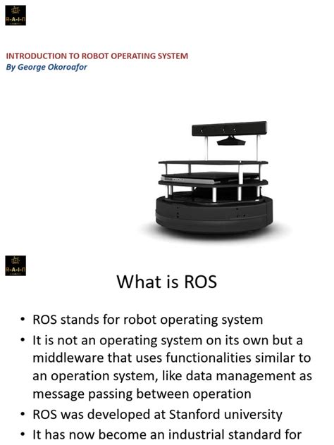 Introduction To Robot Operating System By George Okoroafor Pdf