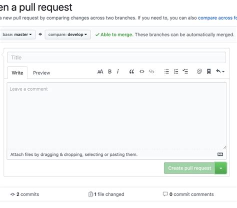 Git How Can I Merge Develop Branch Into Master On Github Stack Overflow