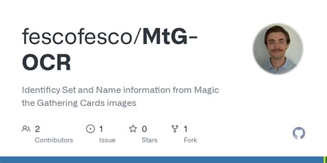 Github Fescofesco Mtg Ocr Identificy Set And Name Information From