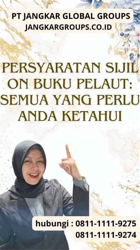 Persyaratan Sijil On Buku Pelaut: Semua yang Perlu Anda Ketahui – Jangkar Global Groups