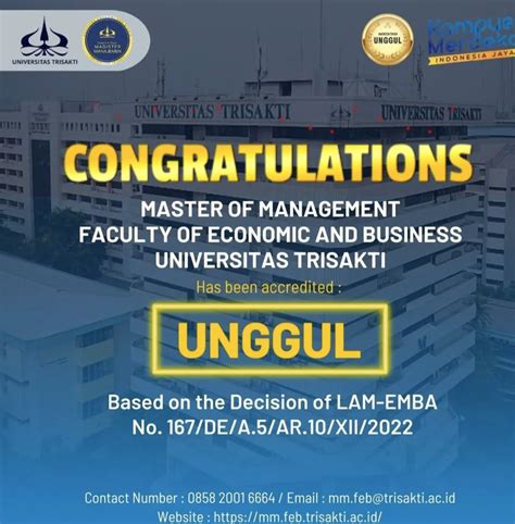 Apakah Universitas Mm Universitas Trisakti Bagus Penasaran Kan Ini