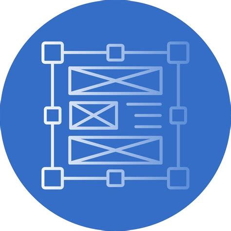 Layout Gradient Line Circle Icon 41655192 Vector Art At Vecteezy