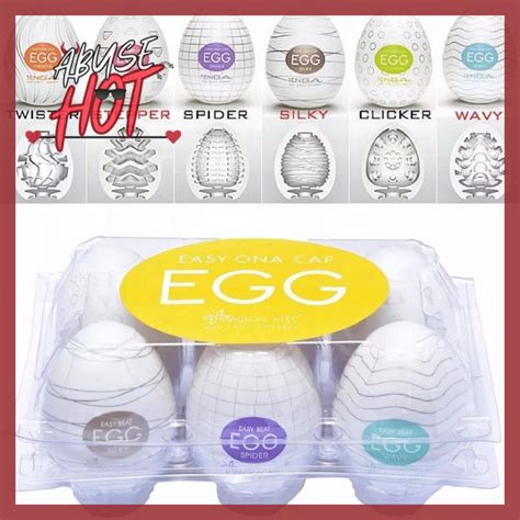 Kit Sex Shop Ovo Masturbador Masculino Egg Caixa 6 Shopee Brasil