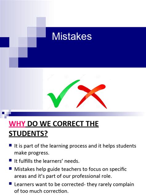 Error Correction Powerpoint Slides Week 2 Pdf Second Language Psycholinguistics