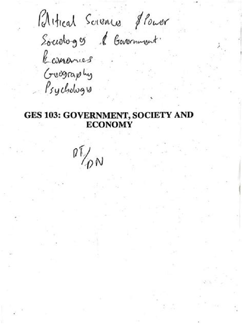 Ges 103 Textbook Ocr Version Pdf Science Social Sciences
